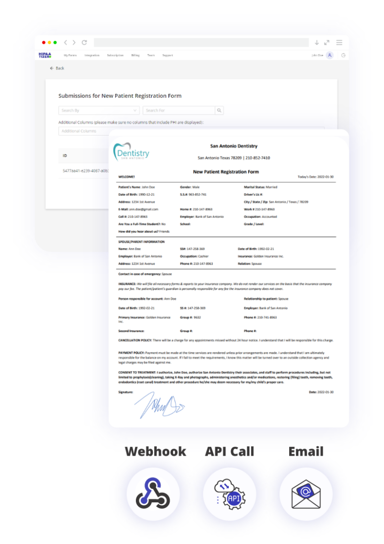 Convert PDF or Word Form Into HIPAA-Compliant Form - HIPAAtizer